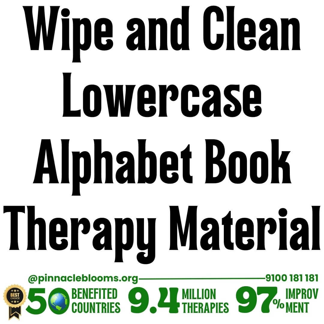 Empowering Children with the Wipe and Clean Lowercase Alpha