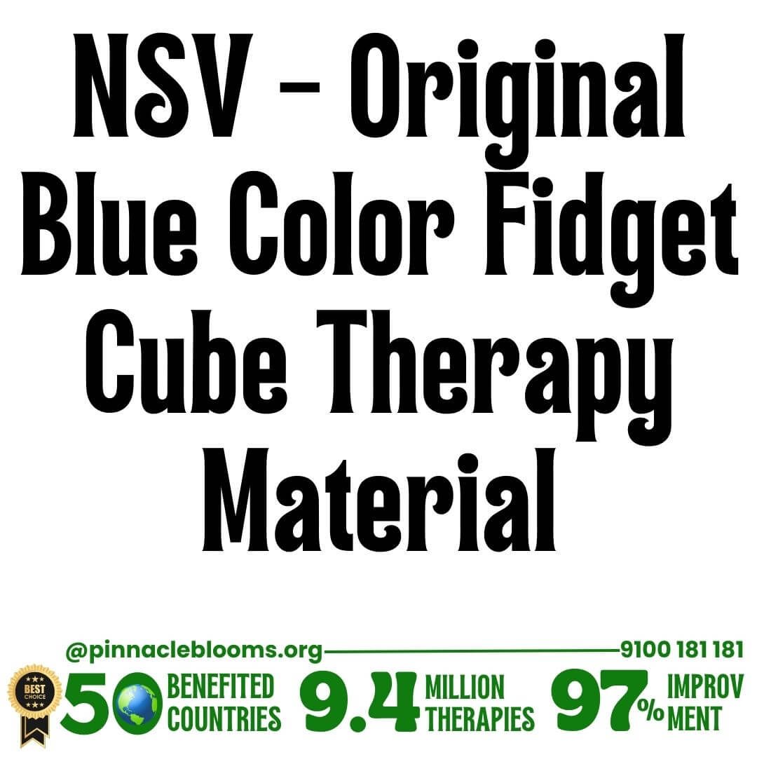 Unlock Potential with the Original Blue Color Fidget Cube: