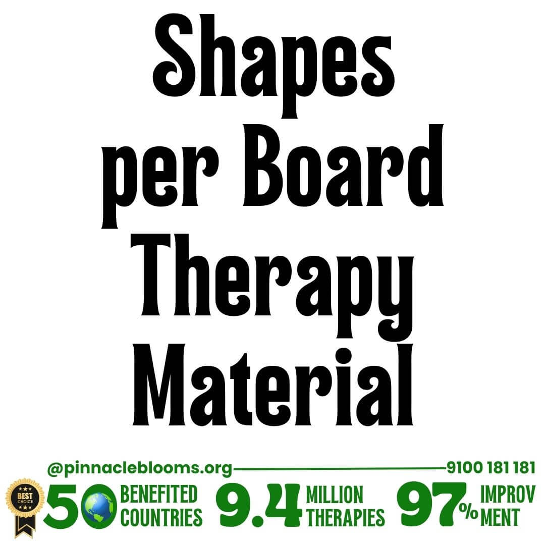 Transforming Lives with Shapes per Board Therapy Material