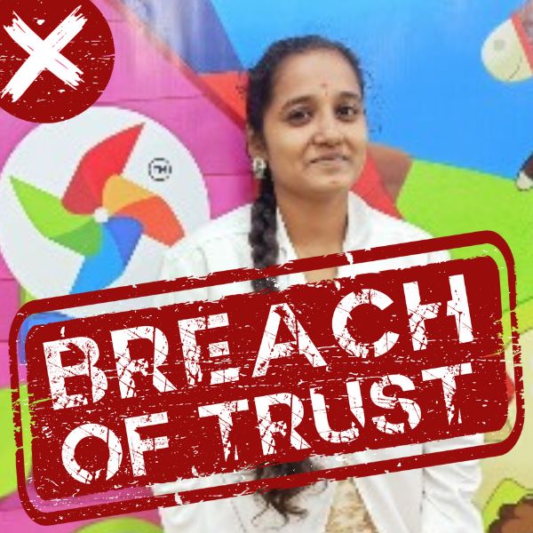 Harini Soundara rajan - absconding since May 2023